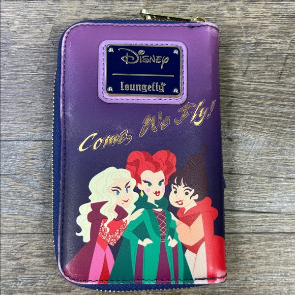Loungefly | Bags | Disney Loungefly Hocus Pocus Wallet Sanderson ...